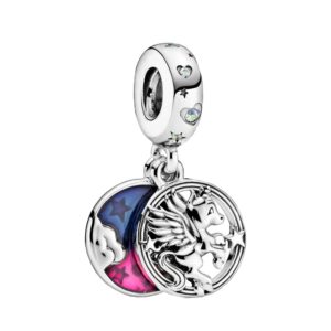 pandora magical unicorn & aurora borealis charm