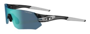 tifosi optics tsali sunglasses (crystal smoke/white, clarion blue/ac red/clear)