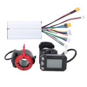 life motor brushless controller kit,carbon fiber electric controller with lcd display panel for electric bike scooter(controller + throttle + brake)