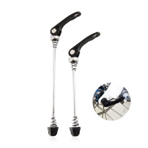 tomato palace mountain road bike quick release skewer, bike wheel hub front and rear skewer (one pair)