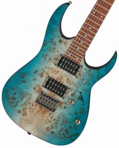 ibanez rg421pb standard caribbean shoreline flat