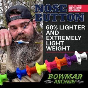 Bowmar Recurve Nose Button (Green)