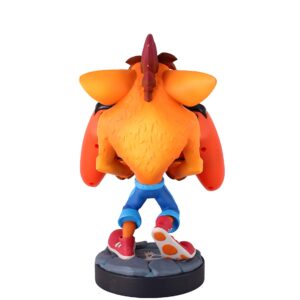 Exquisite Gaming: Crash Bandicoot 4 - Original Mobile Phone & Gaming Controller Holder, Device Stand, Cable Guys, Licensed Figure