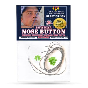 Bowmar Recurve Nose Button (Green)