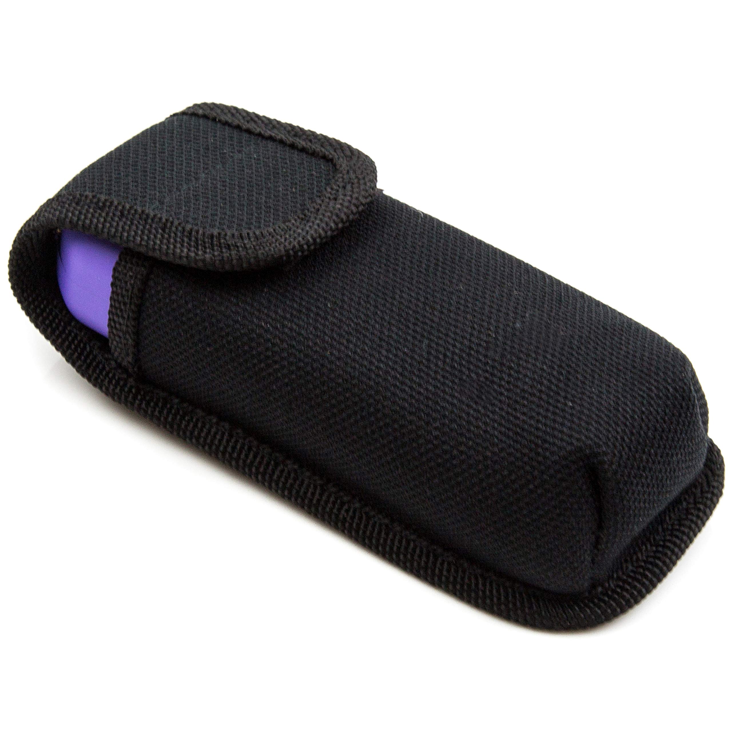 POLICE 628 Stun Gun with LED Flashlight and Siren Alarm, Purple