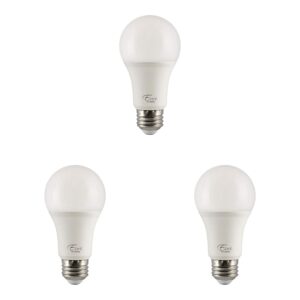 euri lighting ea19-15w2040e, led a19 15w (100w equivalent), 1600lm, dimmable, 4000k (bright white) e26 base, fully enclosed rated, damp rated, ul & energy star, 3yr 25k hr warranty