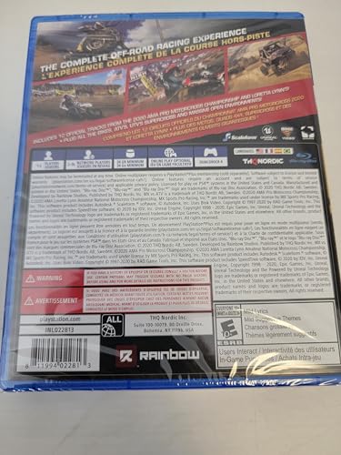 MX vs. ATV All Out 2020 Pro Nationals Edition - Playstation 4 PS4