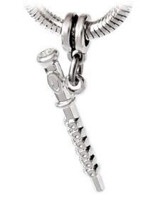 labenie dangle music flute charm bead