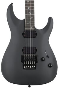 schecter damien-6 fr sbk electric guitar - satin black