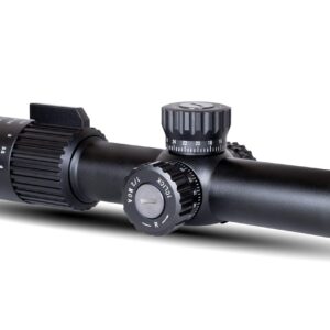 Monstrum G3 1-4x24 First Focal Plane FFP Rifle Scope | ZR305 H-Series Offset Scope Mount | Bundle