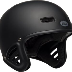 BELL Racket Adult BMX Bike Helmet - Matte Black (2023), Medium (55-59 cm)