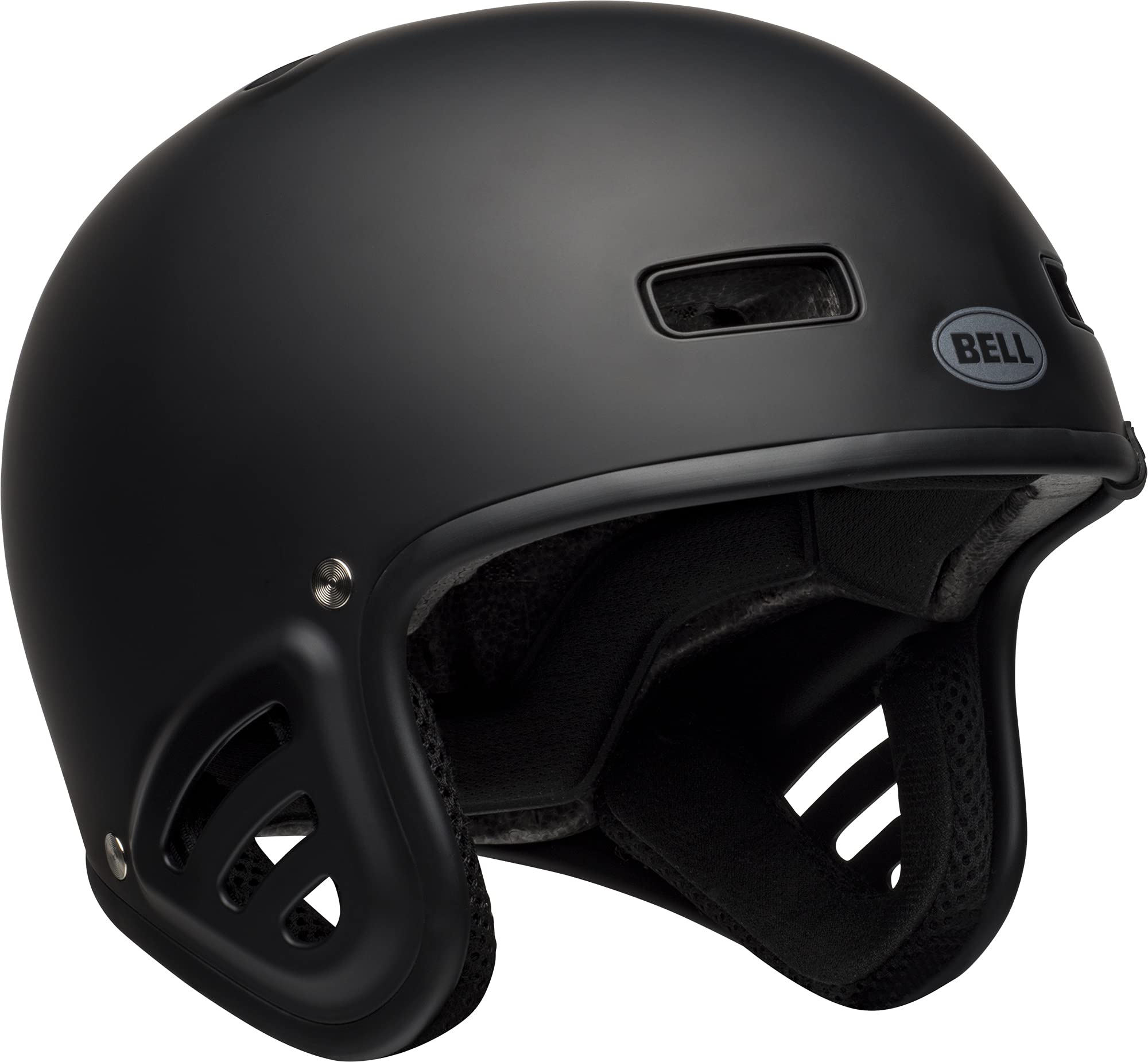 BELL Racket Adult BMX Bike Helmet - Matte Black (2023), Medium (55-59 cm)