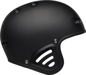 bell racket adult bmx bike helmet - matte black (2023), medium (55-59 cm)