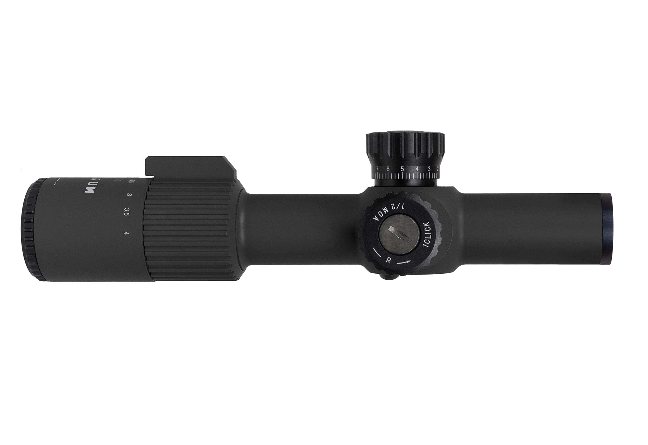 Monstrum G3 1-4x24 First Focal Plane FFP Rifle Scope | ZR305 H-Series Offset Scope Mount | Bundle