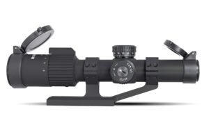 monstrum alpha series 1-6x24 first focal plane ffp rifle scope | zr305 h-series offset scope mount | bundle