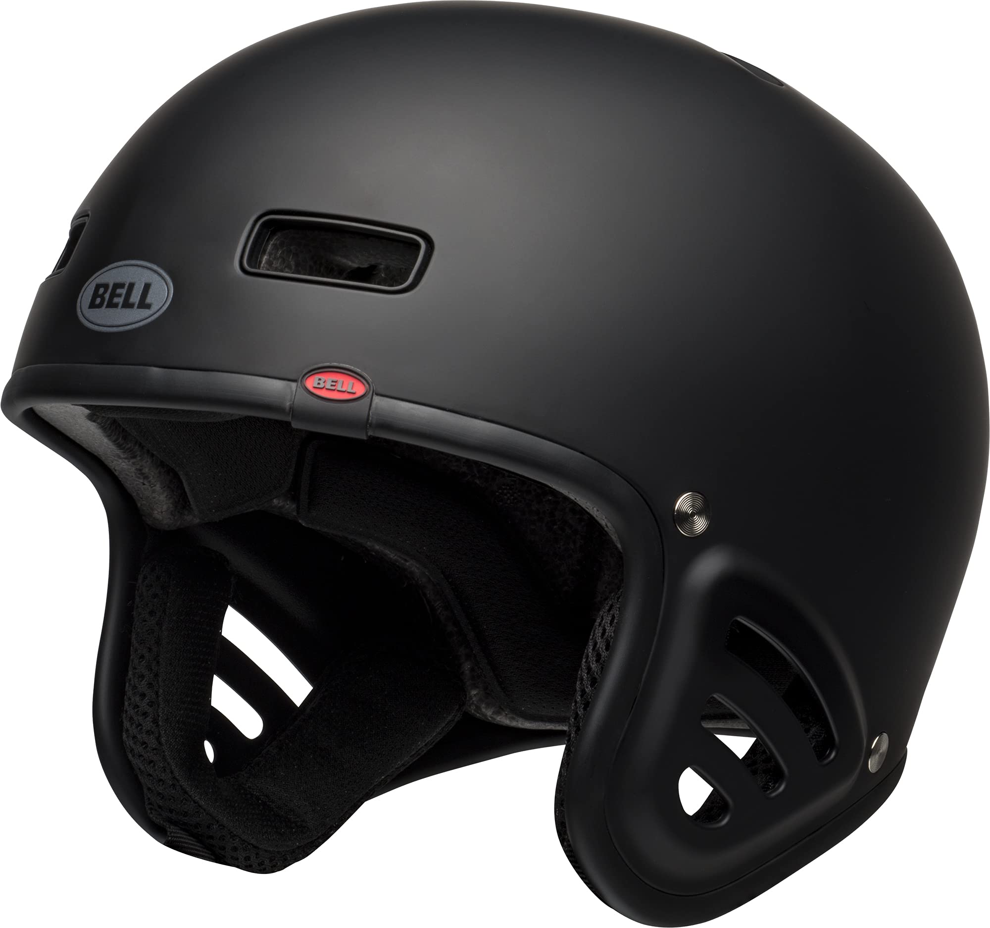 BELL Racket Adult BMX Bike Helmet - Matte Black (2023), Medium (55-59 cm)