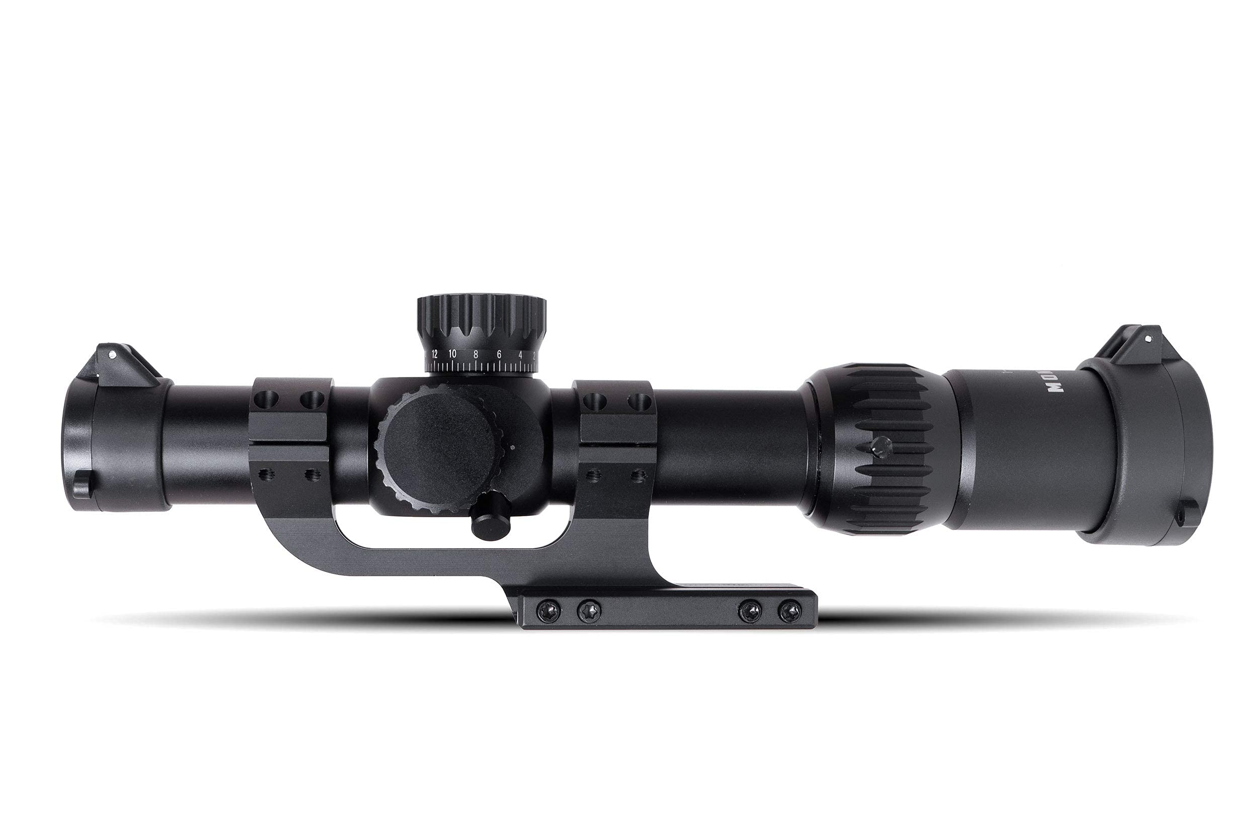 Monstrum G3 1-6x24 First Focal Plane FFP Rifle Scope with MOA Reticle | MH300 H-Series V1 Scope Mount | Bundle