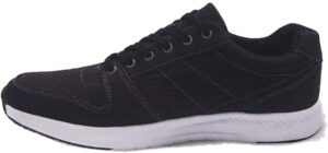 weatherproof vintage men's russell tennis shoe sneakers (black, numeric_10_point_5)