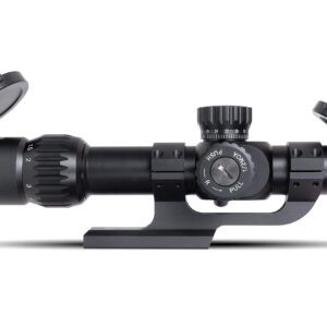 Monstrum G3 1-6x24 First Focal Plane FFP Rifle Scope with MOA Reticle | MH300 H-Series V1 Scope Mount | Bundle