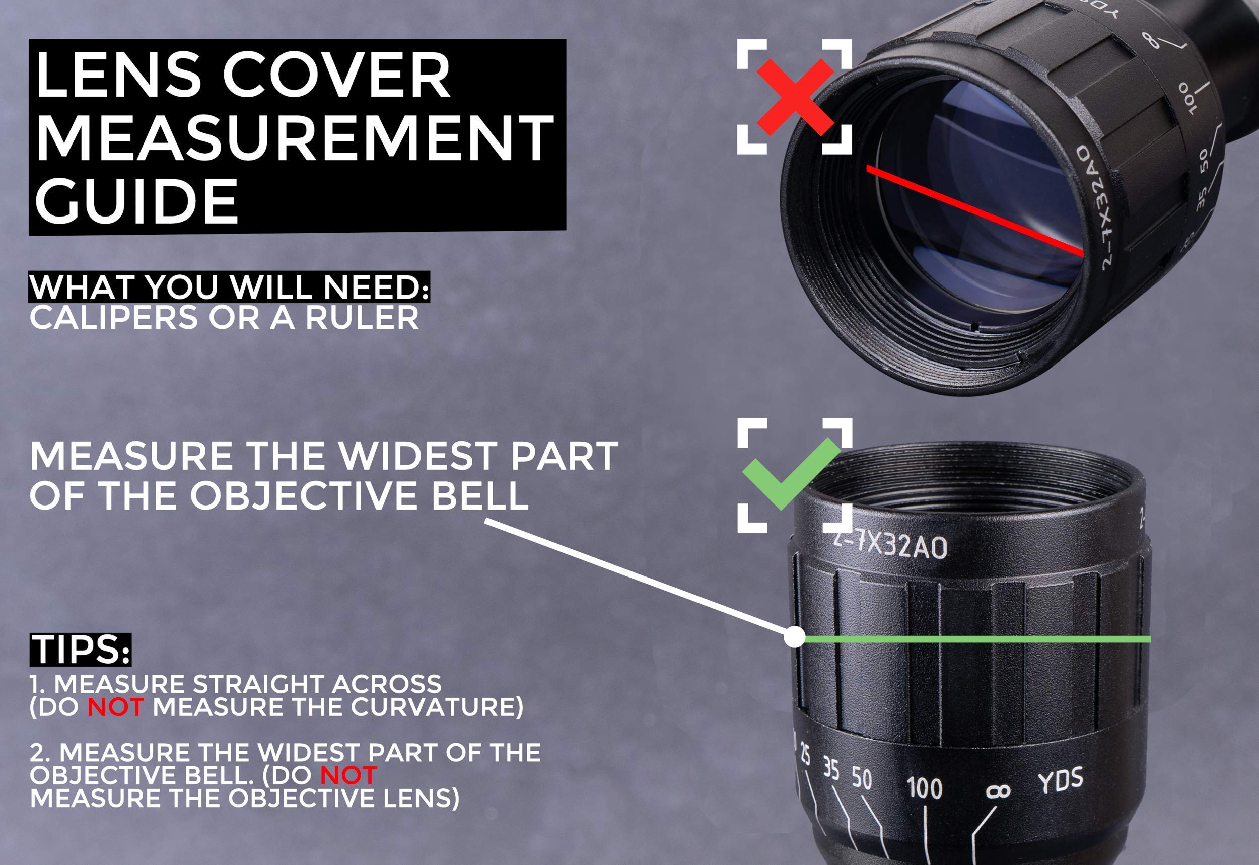 Monstrum 3-9x32 Rifle Scope with Rangefinder Reticle | ZR250 H-Series Offset Scope Mount | Monstrum Flip Up Lens Cover Set | Bundle