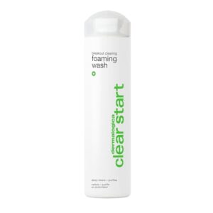 dermalogica breakout clearing foaming wash - acne face wash with salicylic acid & tea tree oil - dive into pores to clear, soothe, & energize