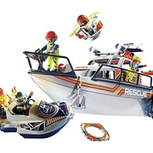 Playmobil Fire Rescue with Personal Watercraft