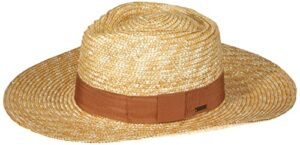 brixton women's joanna hat, honey/lion, xs