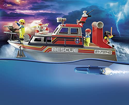 Playmobil Fire Rescue with Personal Watercraft