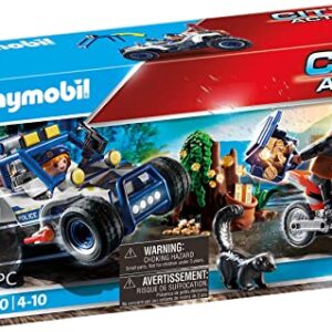 Playmobil Police Off-Road Car with Jewel Thief