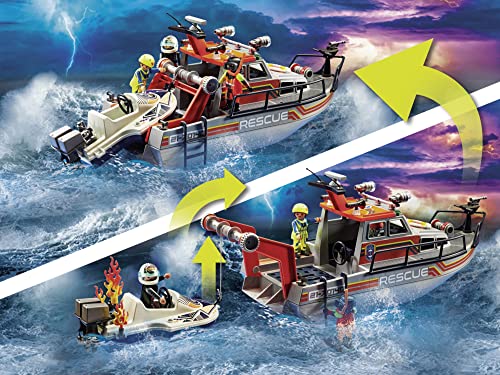 Playmobil Fire Rescue with Personal Watercraft