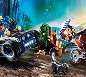 Playmobil Police Off-Road Car with Jewel Thief