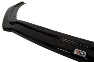 front bumper lip spoiler v4 compatible with ford focus 3 rs (2015 -) maxton design splitter