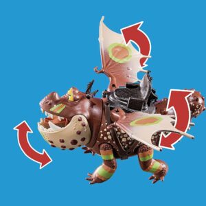 Playmobil Dragon Racing: Fishlegs and Meatlug