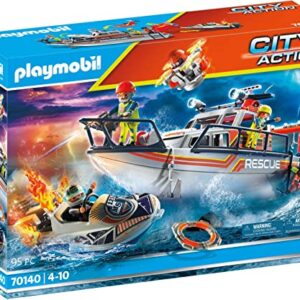 Playmobil Fire Rescue with Personal Watercraft