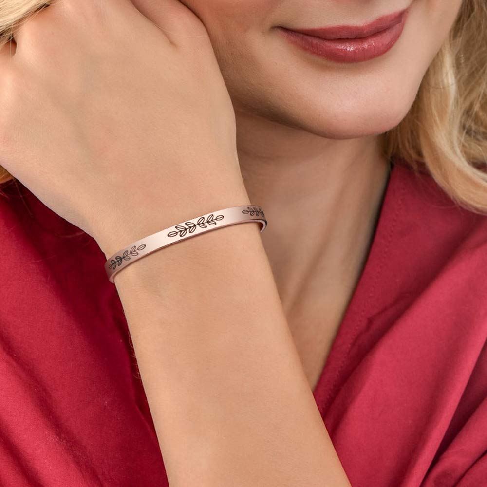 Bridesmaid Proposal Gifts Adjustable Bracelets - I Couldn't Say I DO Without You Stainless Steel Engraved Cuff Wedding Bangle for Bride Tribe Bridesmaid Maid of Honor