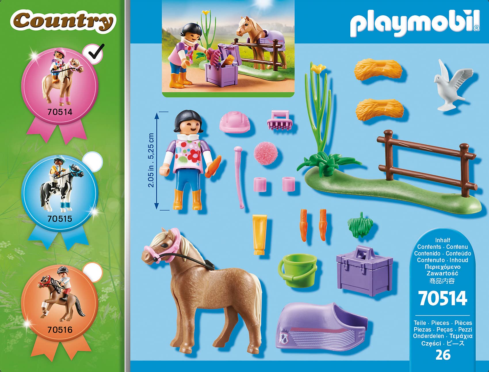 Playmobil Collectible Icelandic Pony