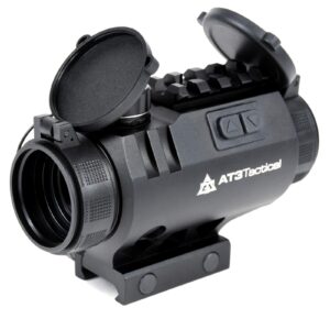 at3 tactical™ 3xp scope - 3x prism scope with illuminated bdc reticle