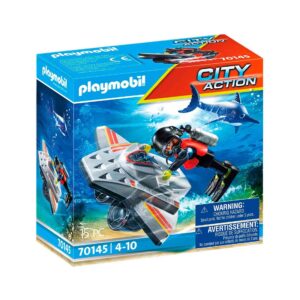 playmobil diving scooter