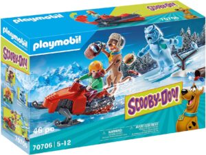 playmobil scooby-doo! adventure with snow ghost