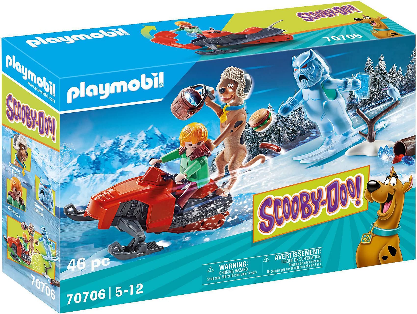 Playmobil Scooby-DOO! Adventure with Snow Ghost