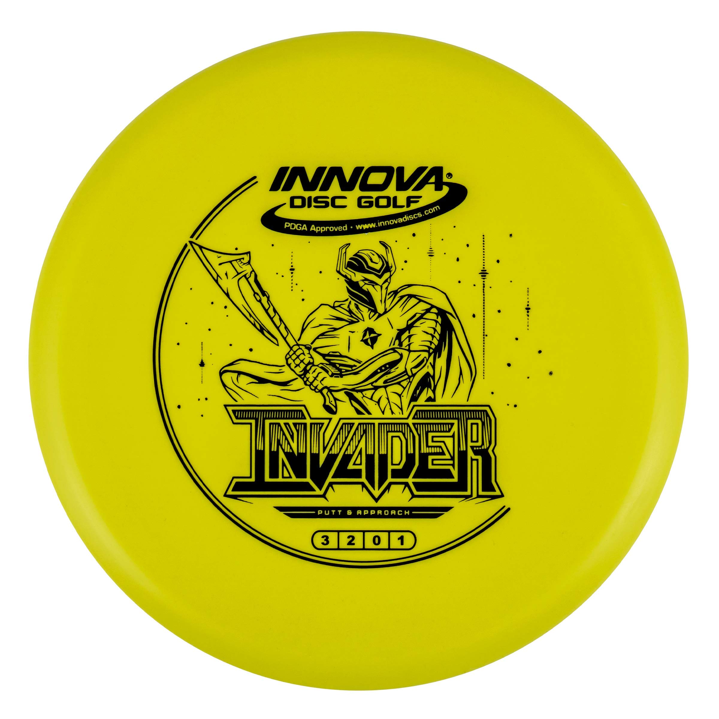 Innova Discs Golf DX Invader Disc Golf Putter and Approach Disc 173-175g (Colors Will Vary)