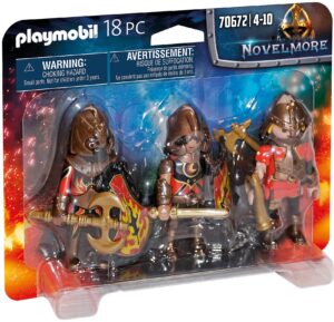 playmobil burnham raiders set