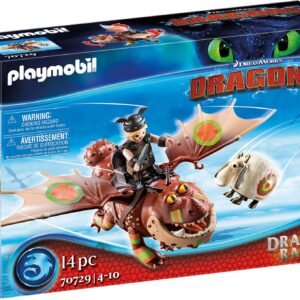 Playmobil Dragon Racing: Fishlegs and Meatlug