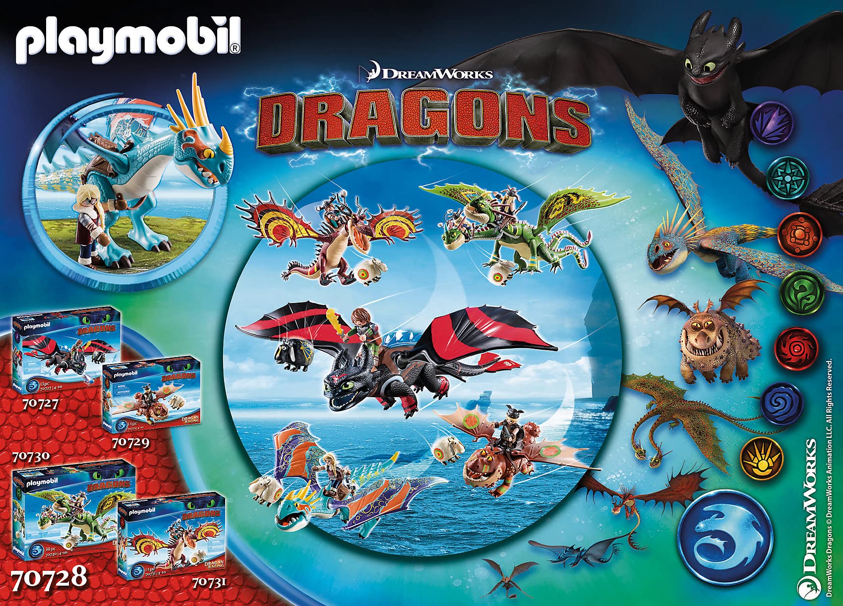 Playmobil Dragon Racing: Astrid and Stormfly