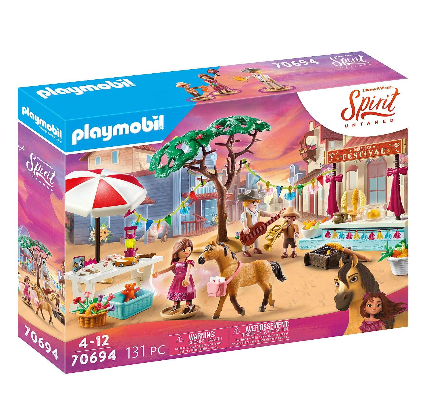 Playmobil DreamWorks Spirit Miradero Festival