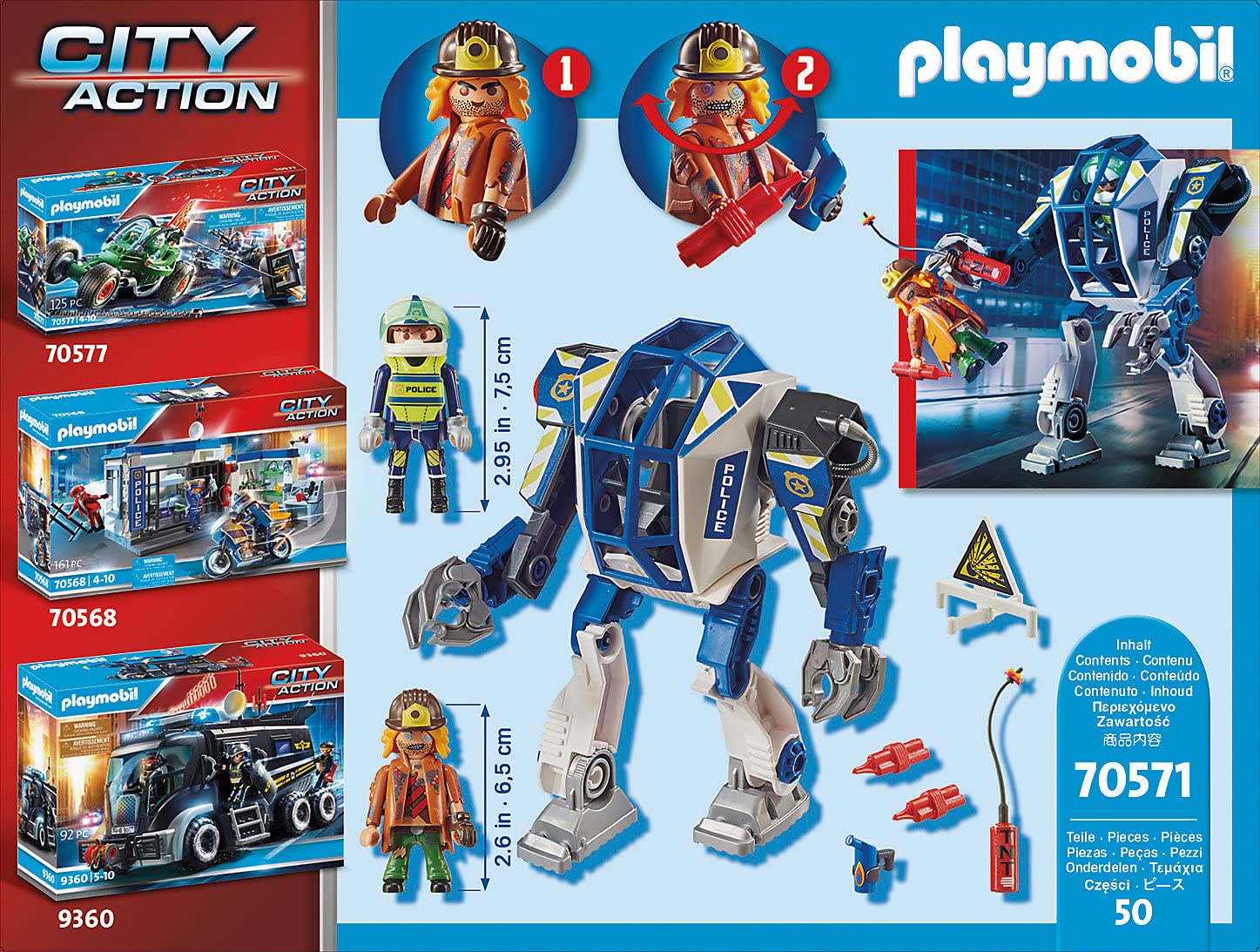 Playmobil Special Operations Police Robot