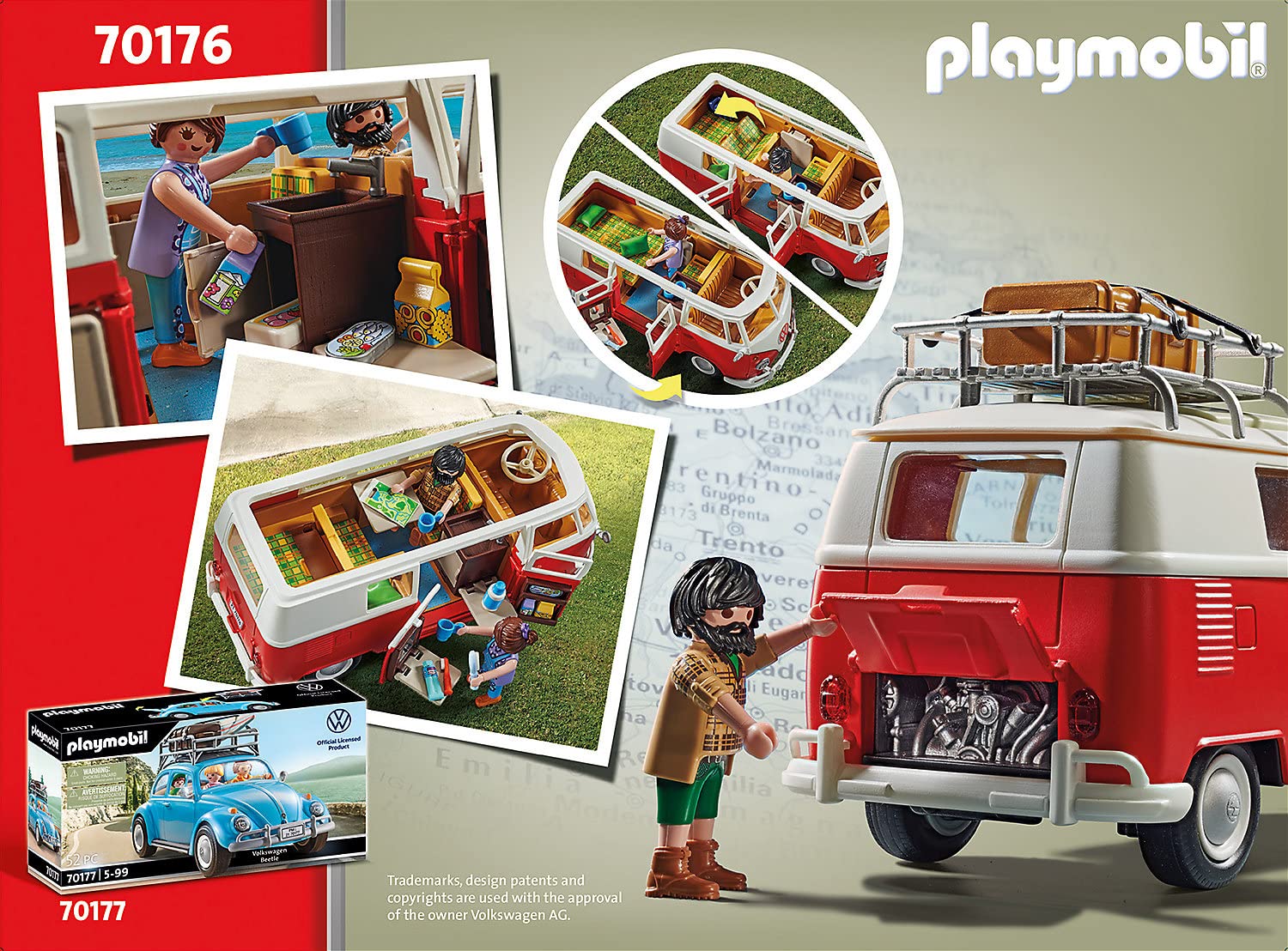 Playmobil Volkswagen T1 Camping Bus