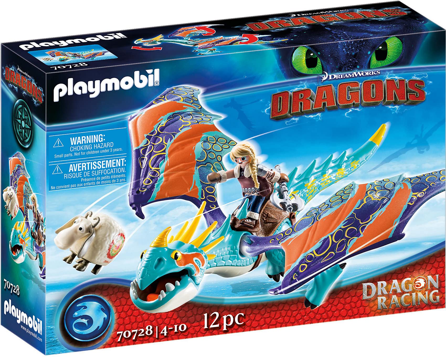 Playmobil Dragon Racing: Astrid and Stormfly