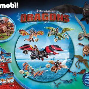 Playmobil Dragon Racing: Fishlegs and Meatlug