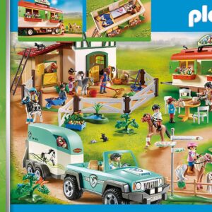 Playmobil Pony Shelter with Mobile Home